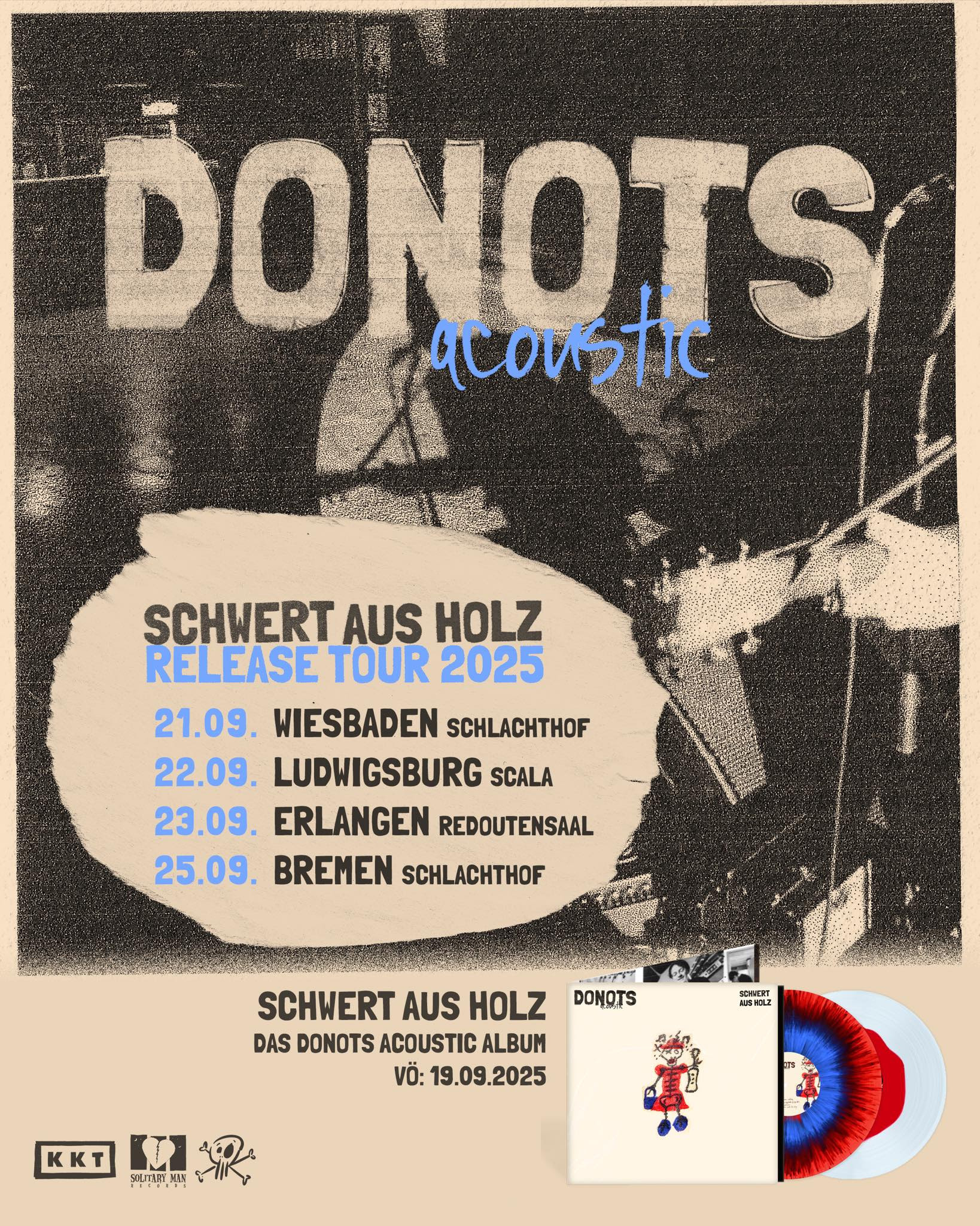 Donots kündigen Release-Tour zum „Schwert aus Holz“ Album an